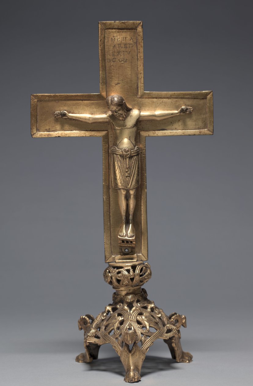 Altar Cross with Stand by Romanesque: Buy fine art print