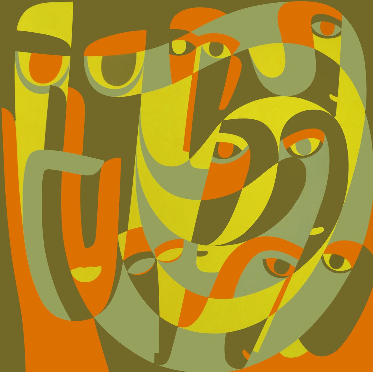 Double Exposure of Existence by Ron Waddams