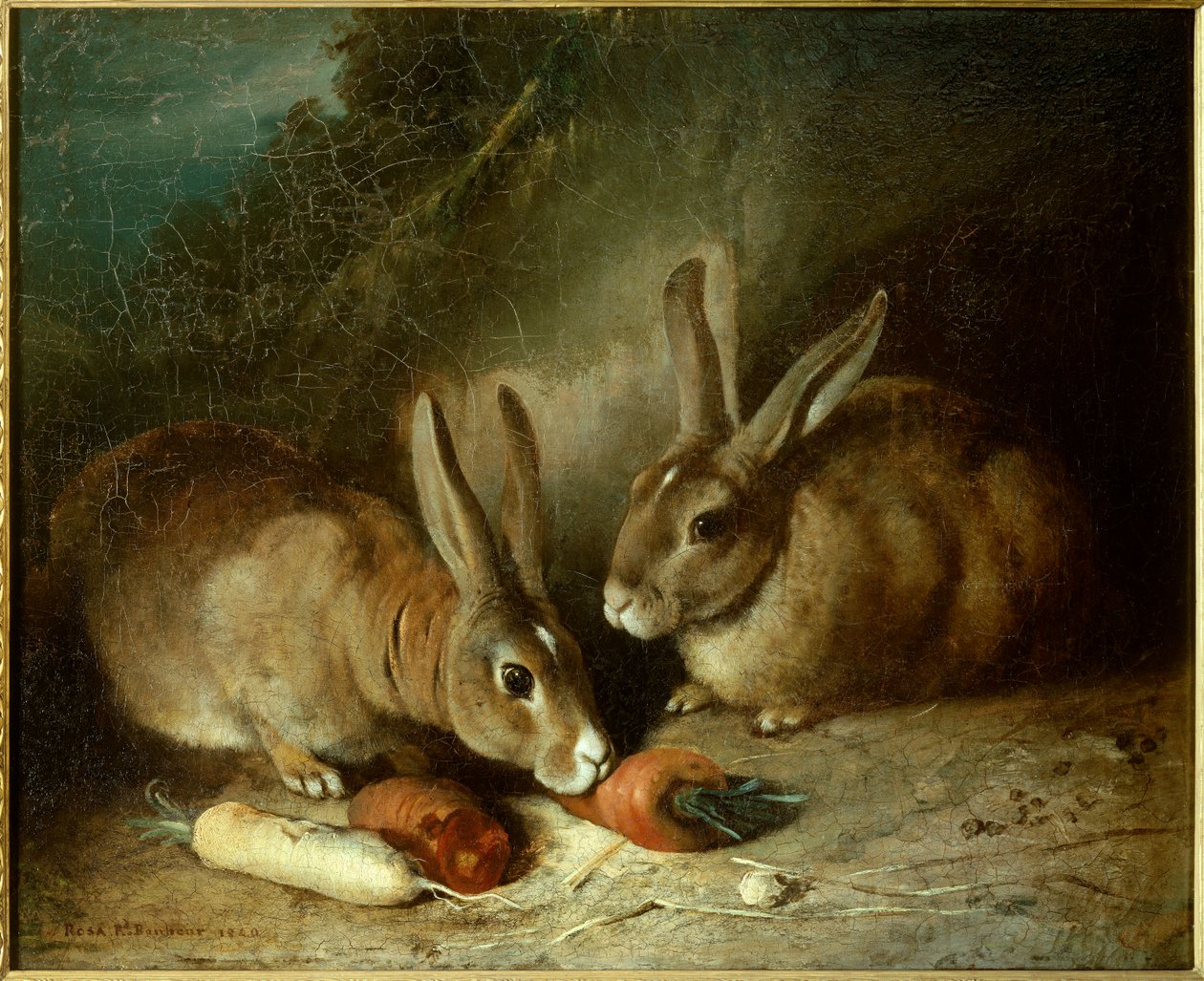 Rabbits by Rosa Bonheur: Highest-quality art reproduction