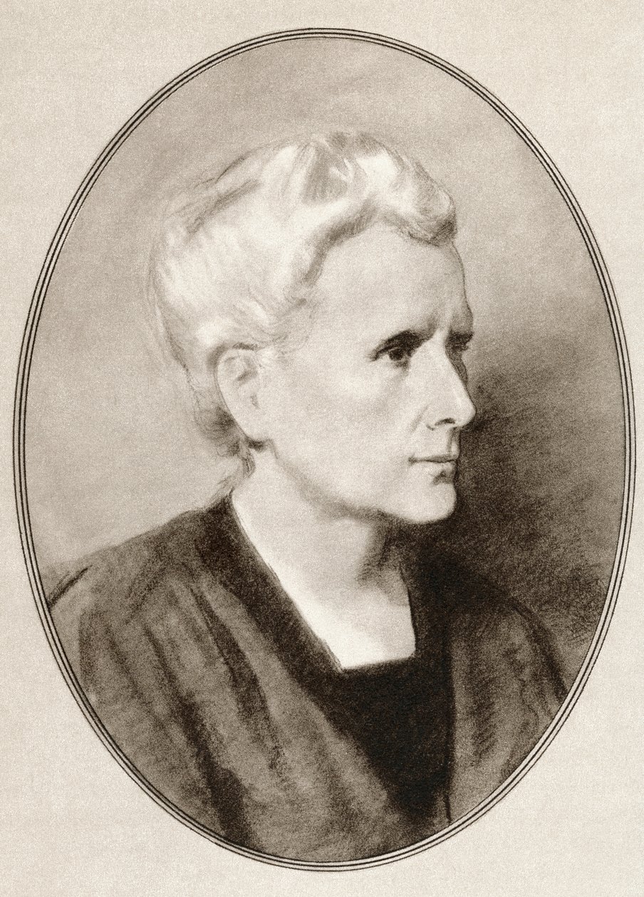 Marie Sklodowska Curie (from 'Living Biographies of Great Scientists')