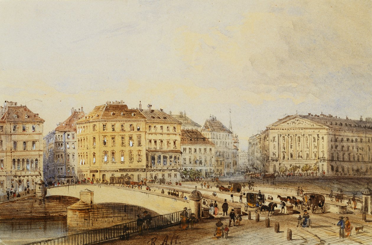 Ferdinandbrucke by Rudolf von Alt: Buy fine art print