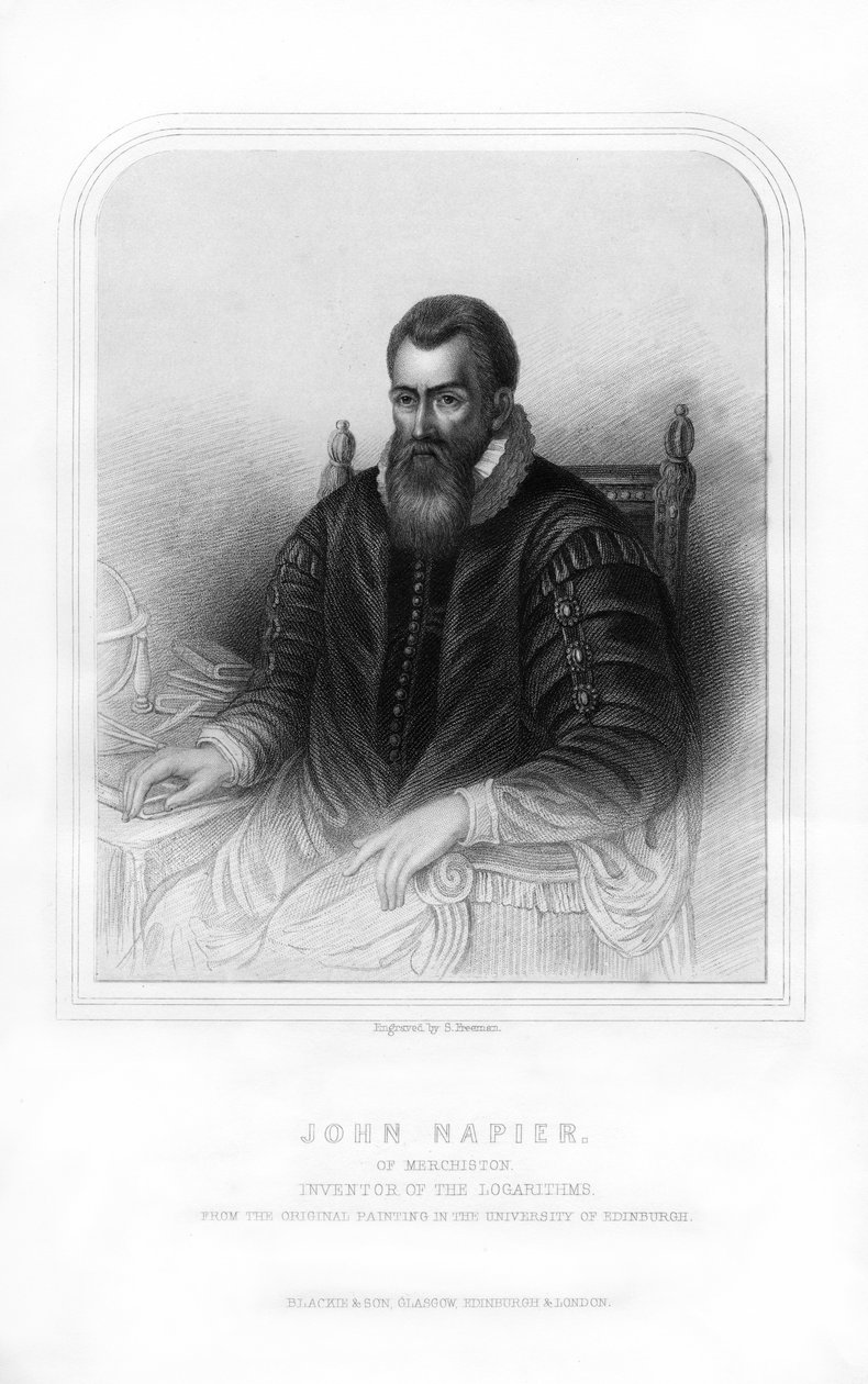 John Napier, Scottish Mathematician, Physicist, Astronomer and Astrologer