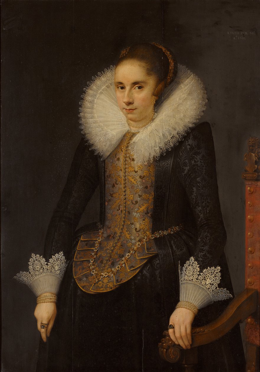 Portrait of Catharina Fourmenois by Salomon Mesdach