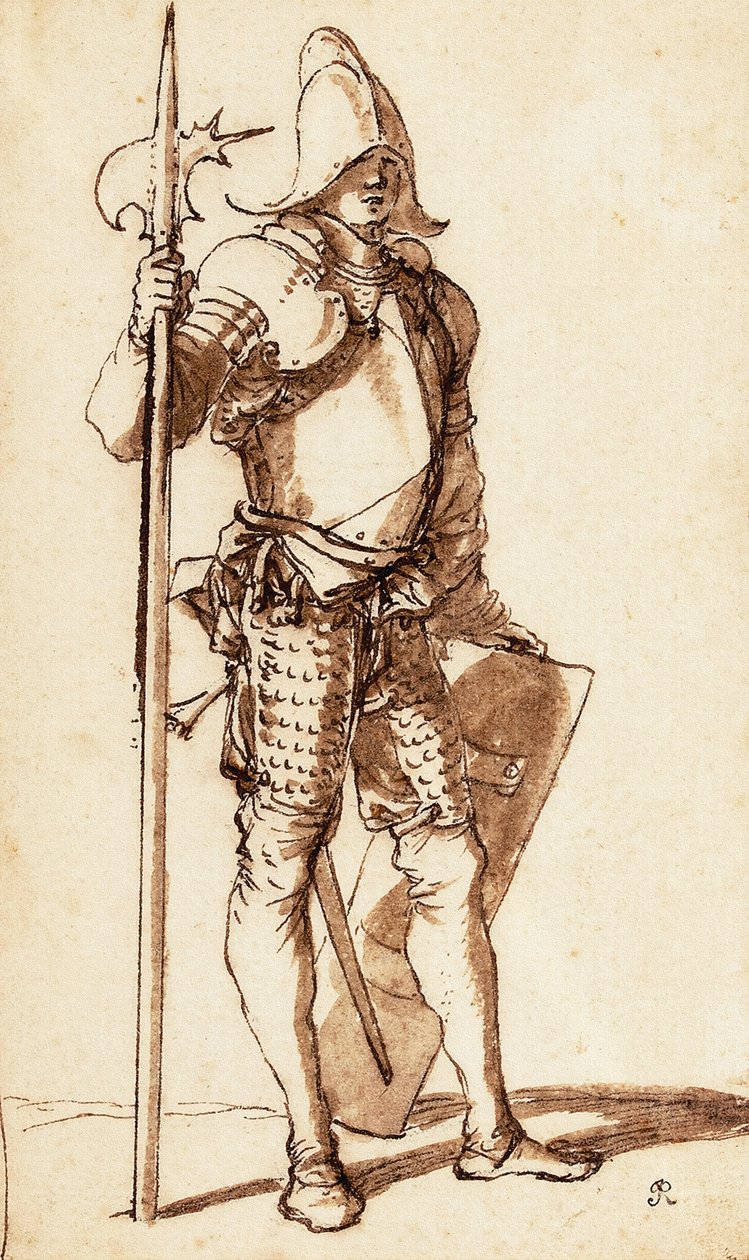 English Halberdier Medieval Halberdiers | Bughaus Miniatures