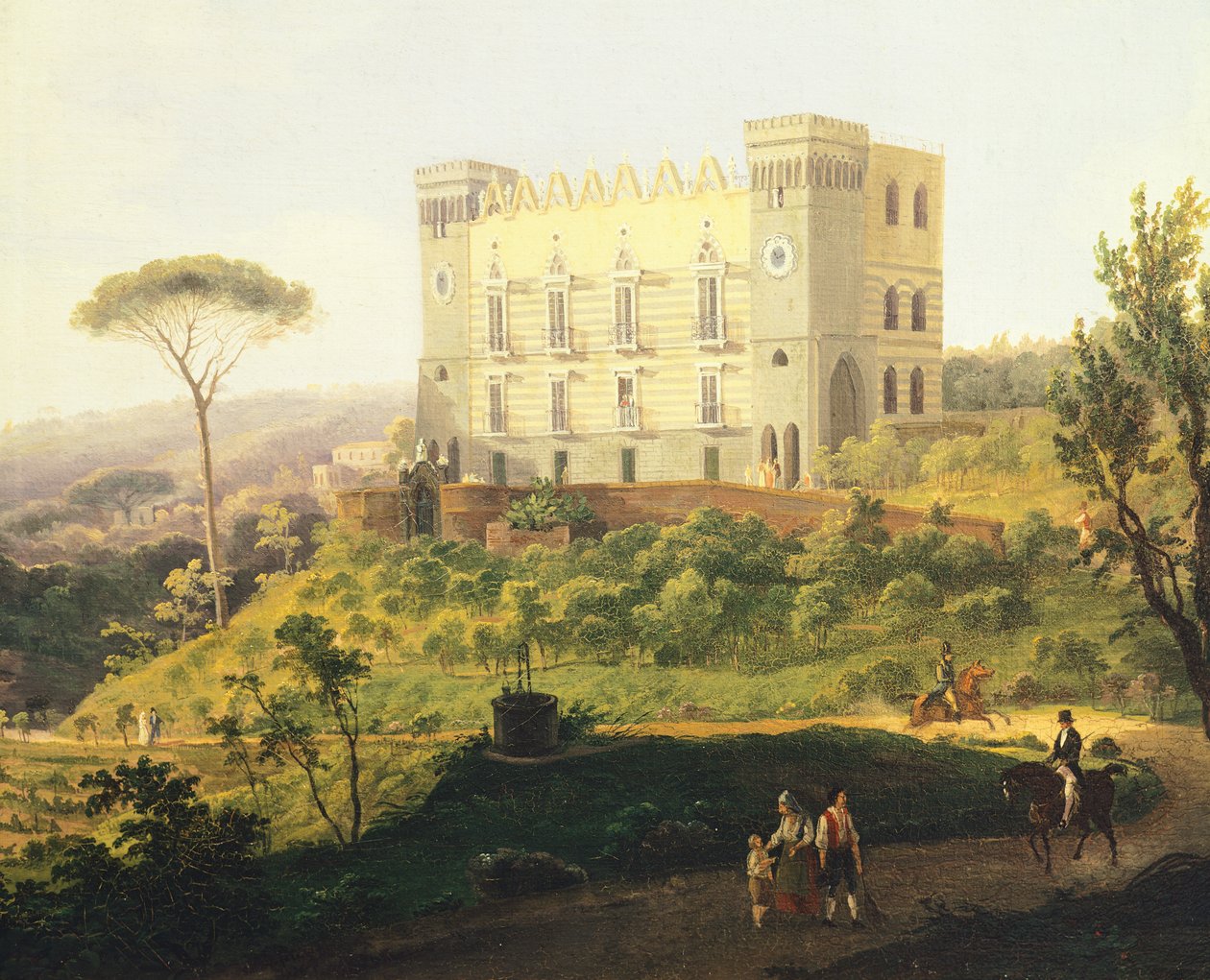 Villa Ruffo in Capodimonte by Salvatore Fergola