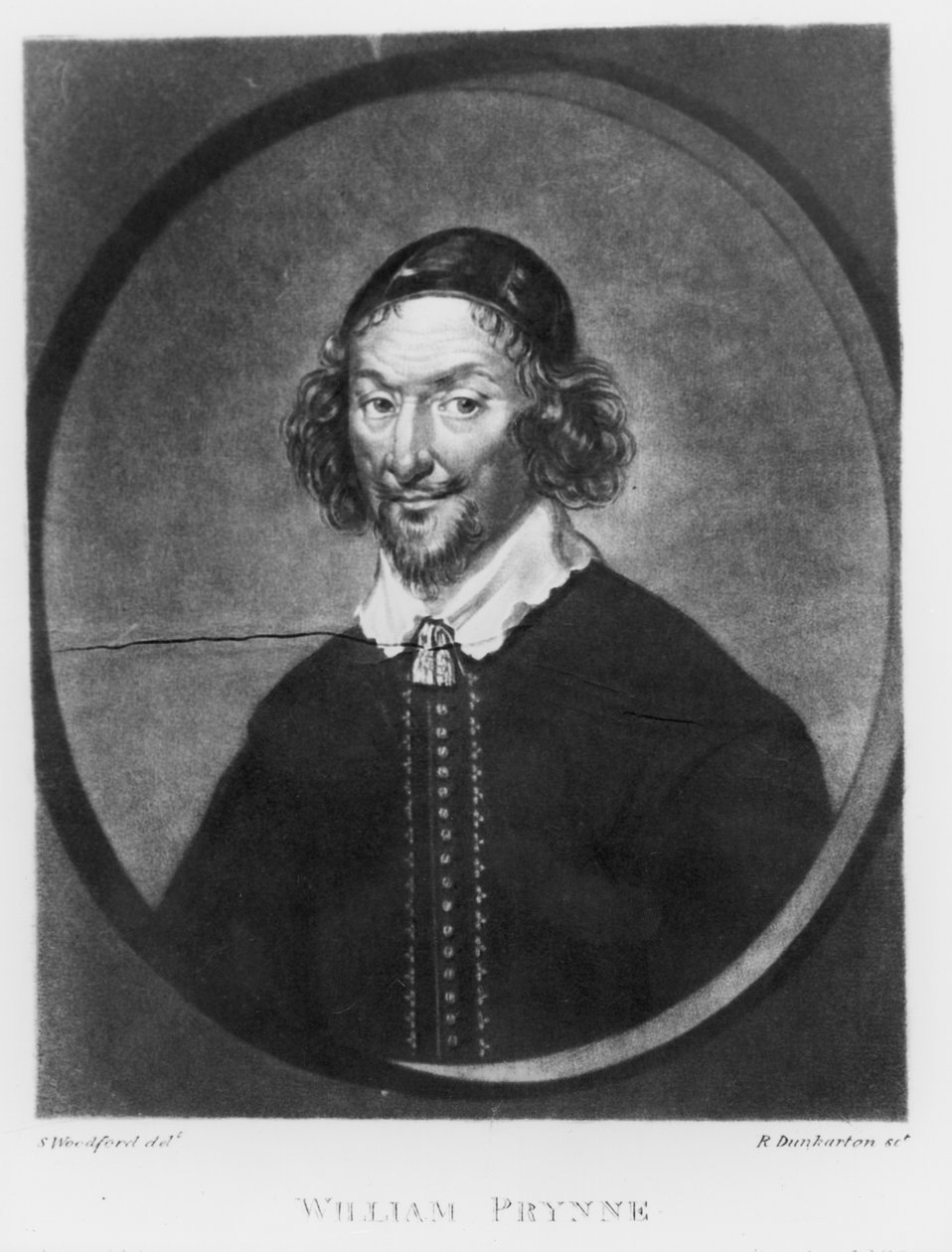 William Prynne, Illustration from 'Portraits of Characters Illustrious ...