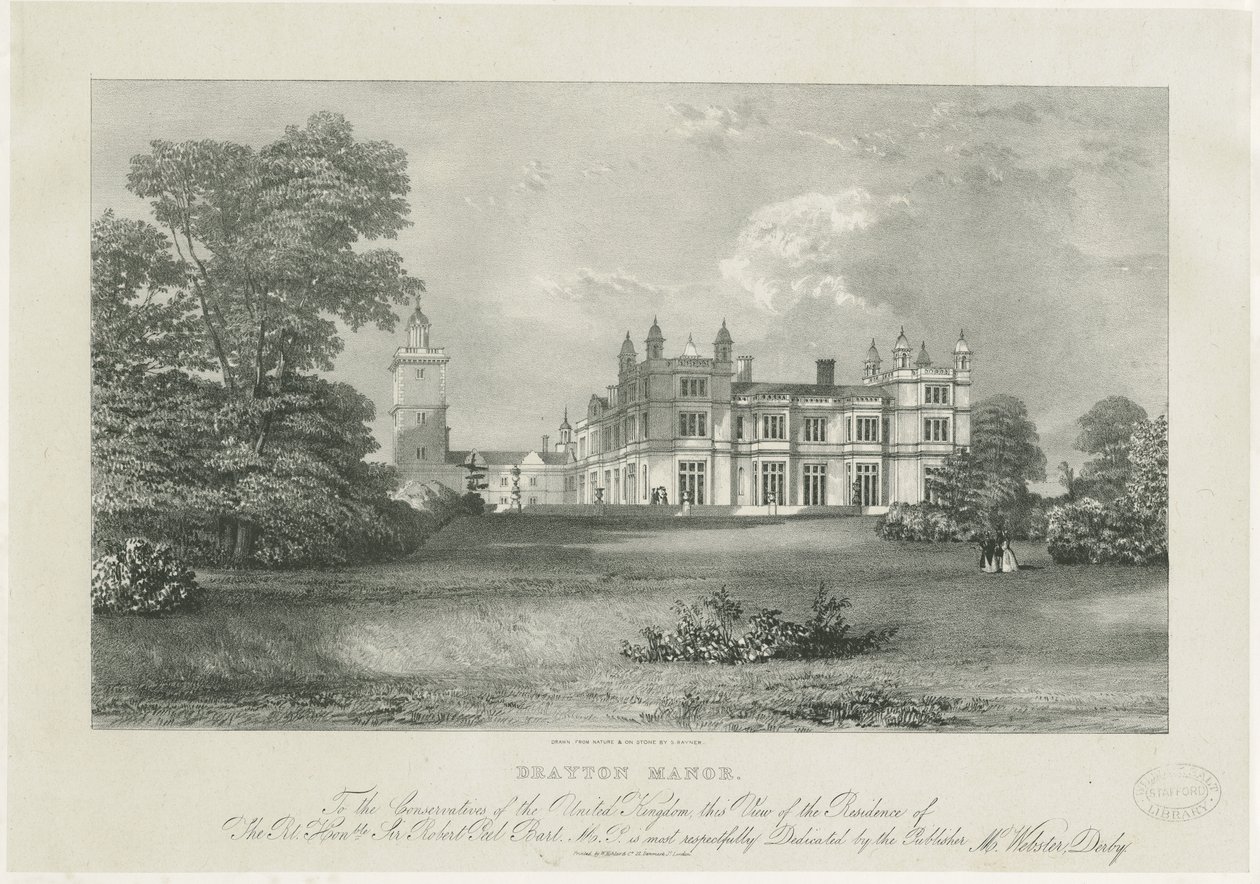 Drayton Bassett - 'Drayton Manor' by Samuel A. Rayner