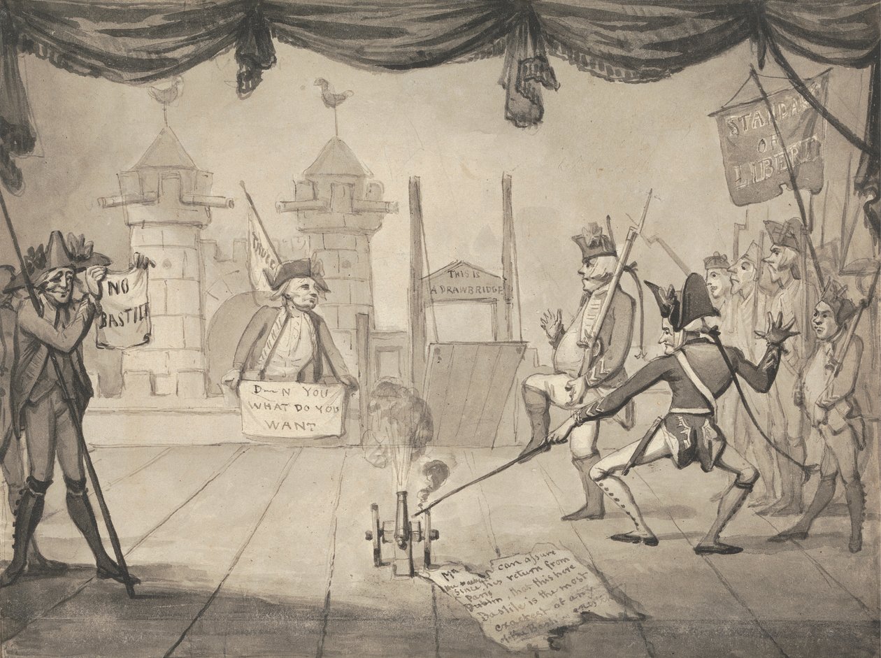 An Amphitheatrical Version of the Fall of Bastille