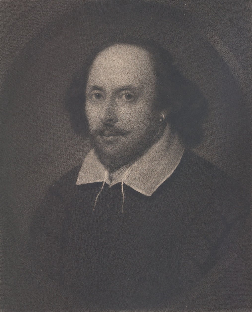 William Shakespeare, 1849 by Samuel Cousins: Fine art print