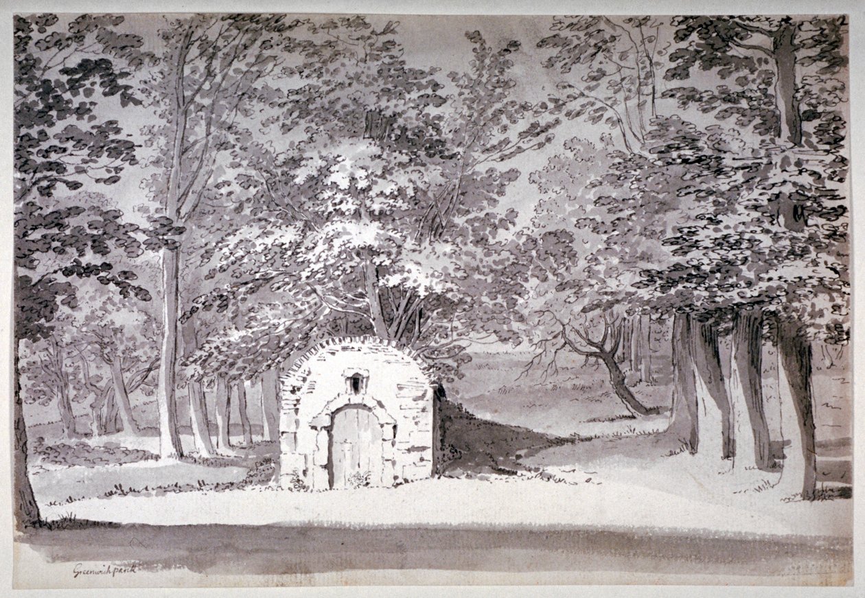 An Ice House or Conduit in Greenwich Park, London