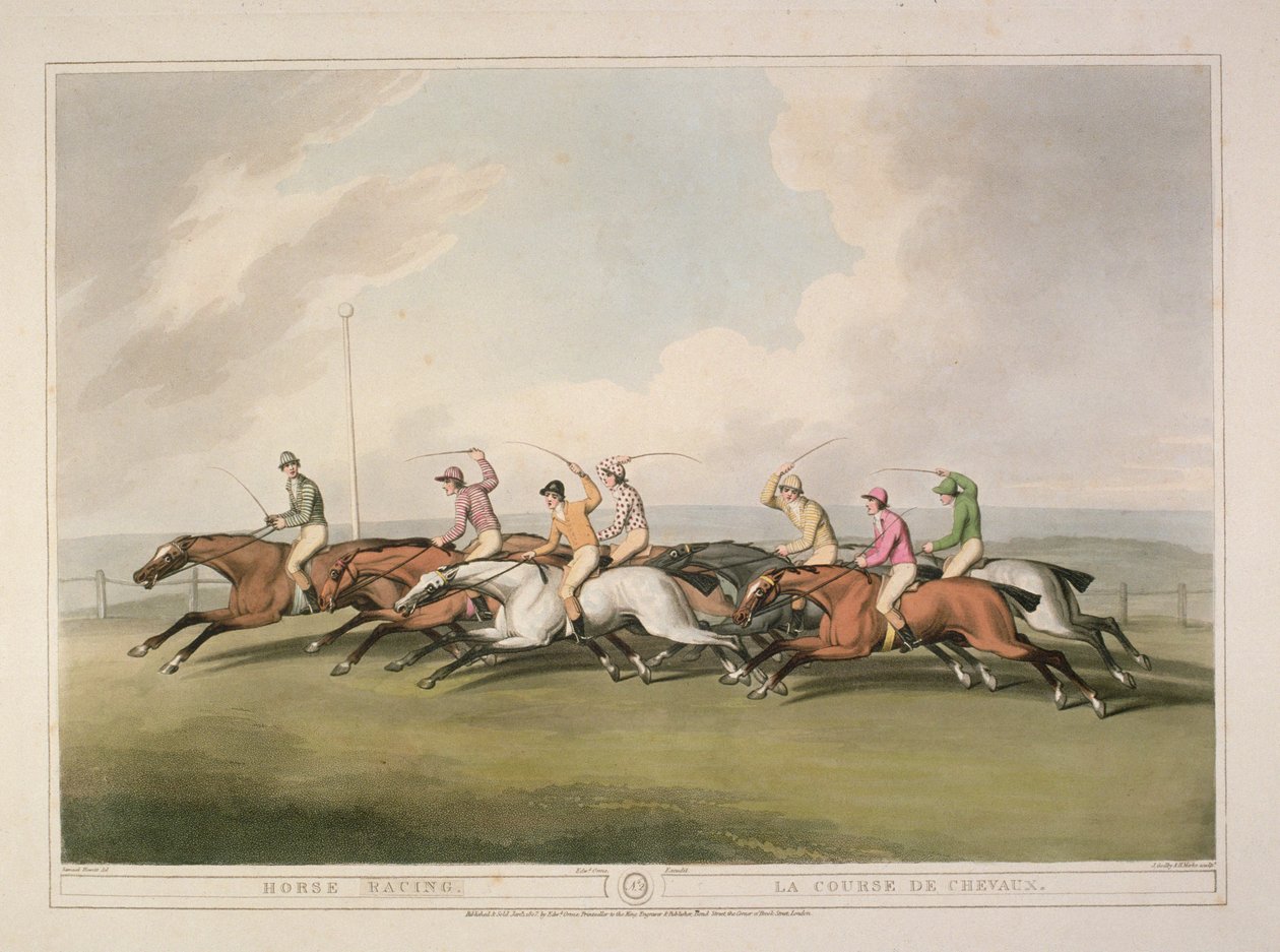 Horse Racing from Orme's Collection of British Field Sport Prints