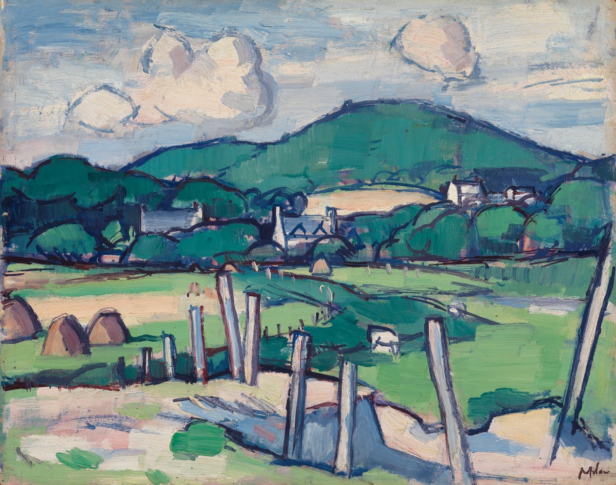 Landscape by Samuel John Peploe: Buy fine art print