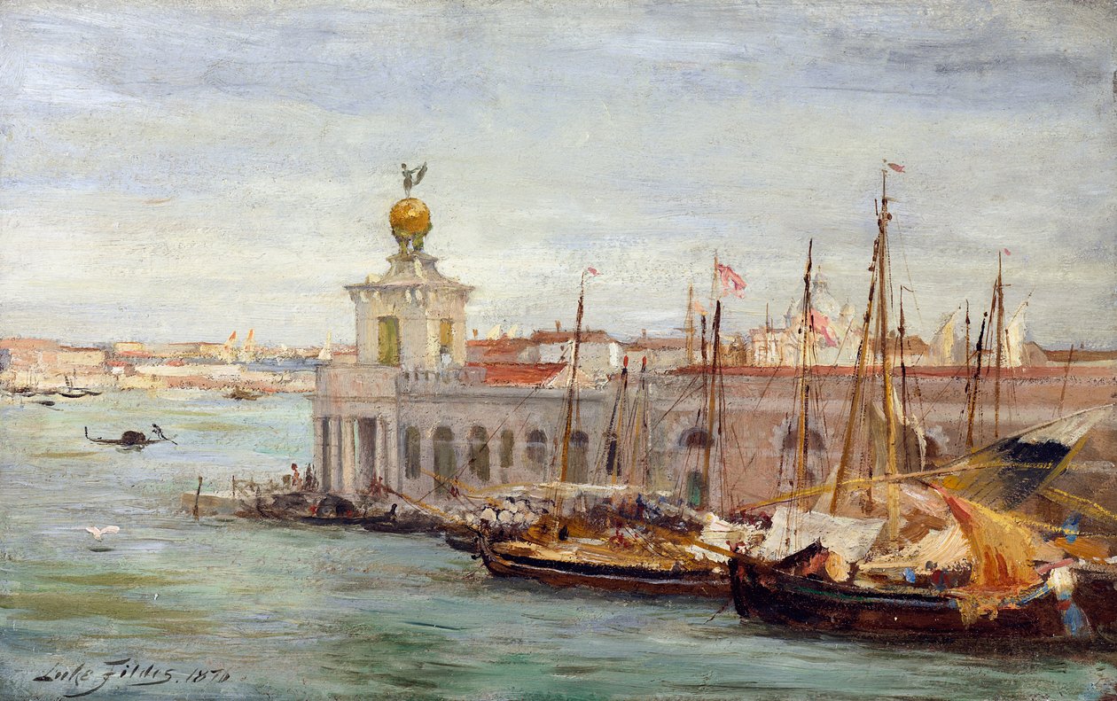 Venice by Samuel Luke Fildes: Buy fine art print