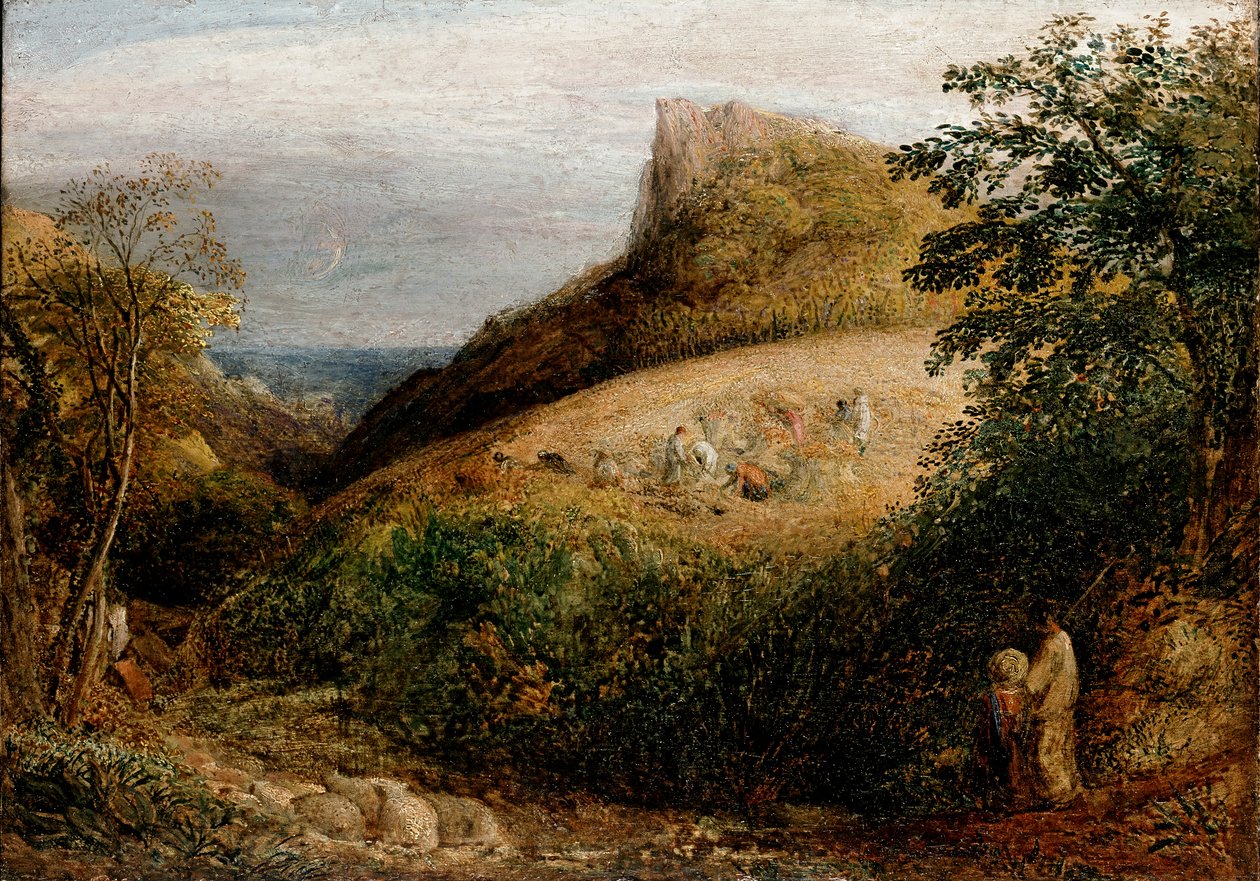 Pastoral Scene by Samuel Palmer: Premium art reproduction