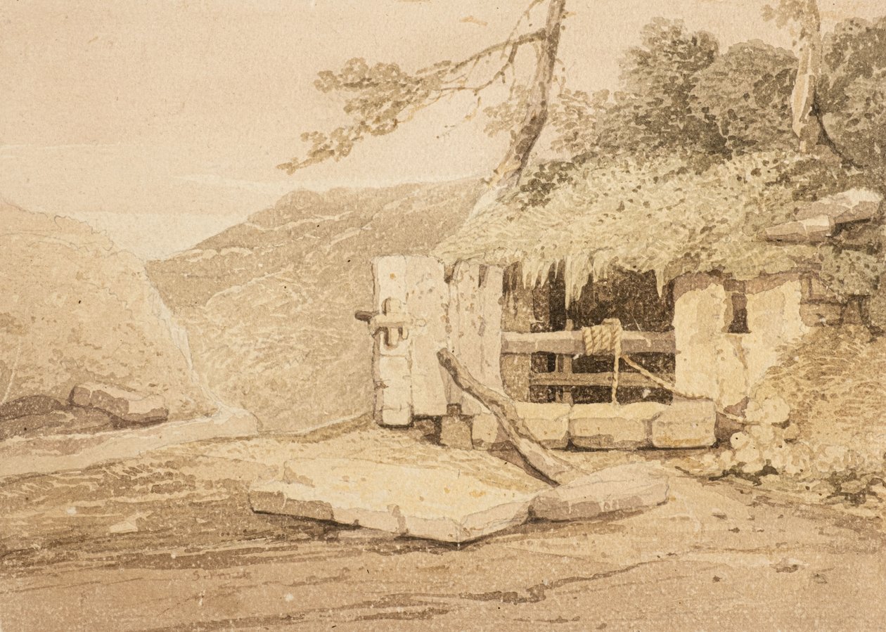 Wellhead by Samuel Prout: Highest-quality art reproduction