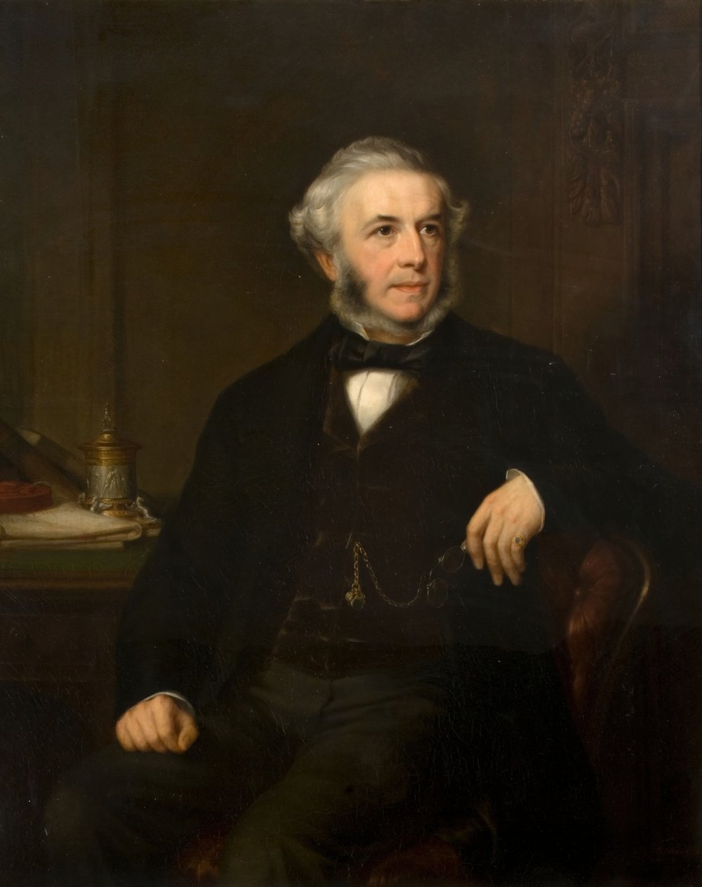 Portrait of George Richards Elkington, 1865 by Samuel West