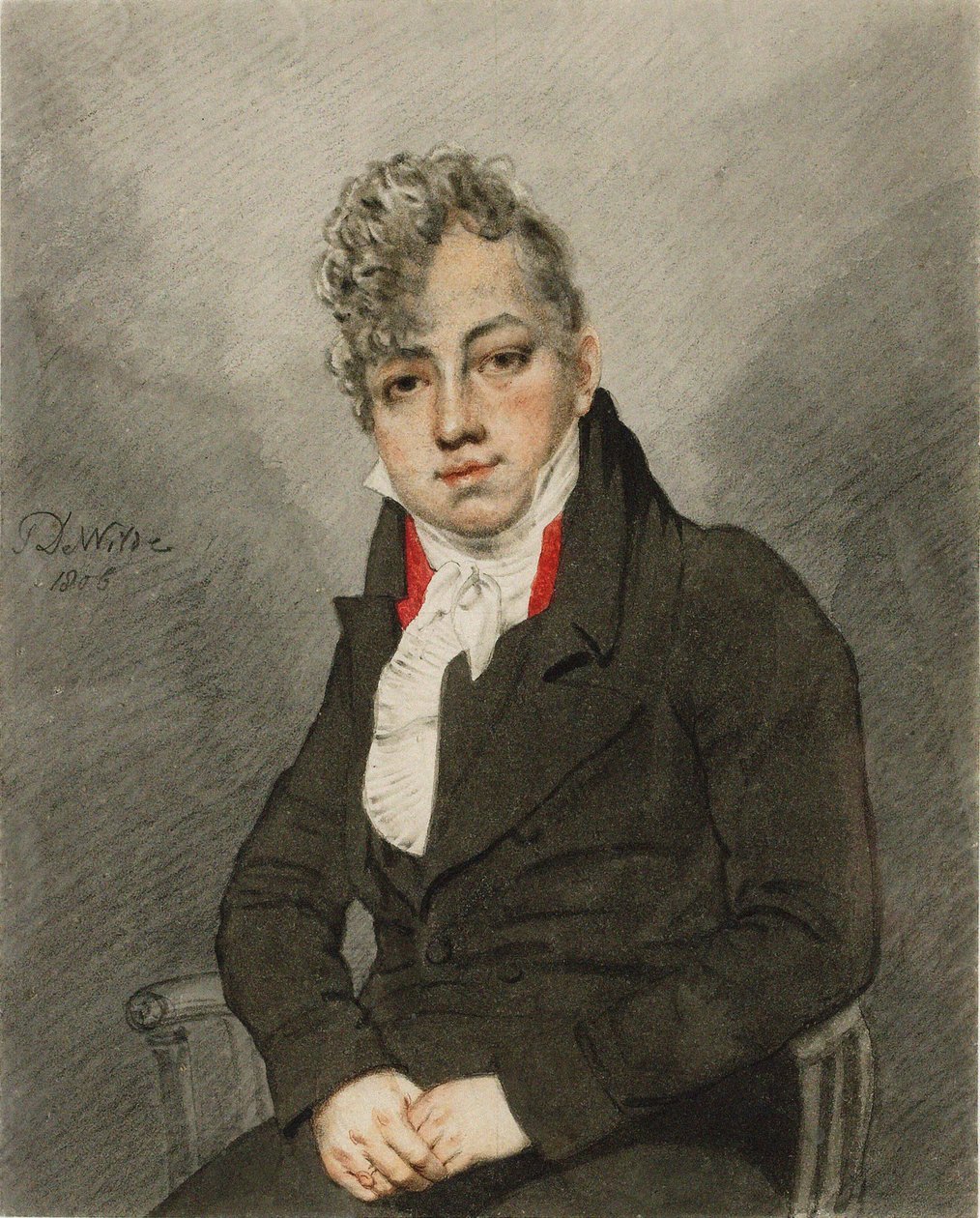 Portrait of Theodore Edward Hook, 1806 by Samuel de Wilde
