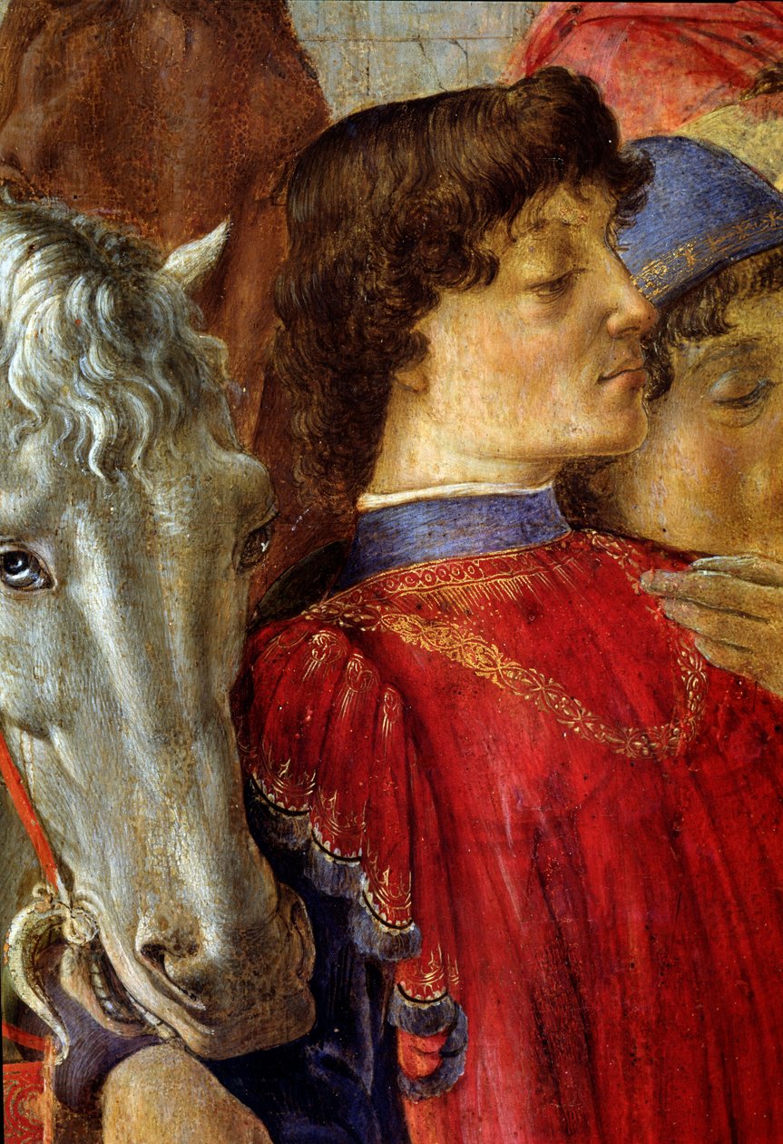 The Adoration of the Magi (Detail of Lorenzo de'Medici)