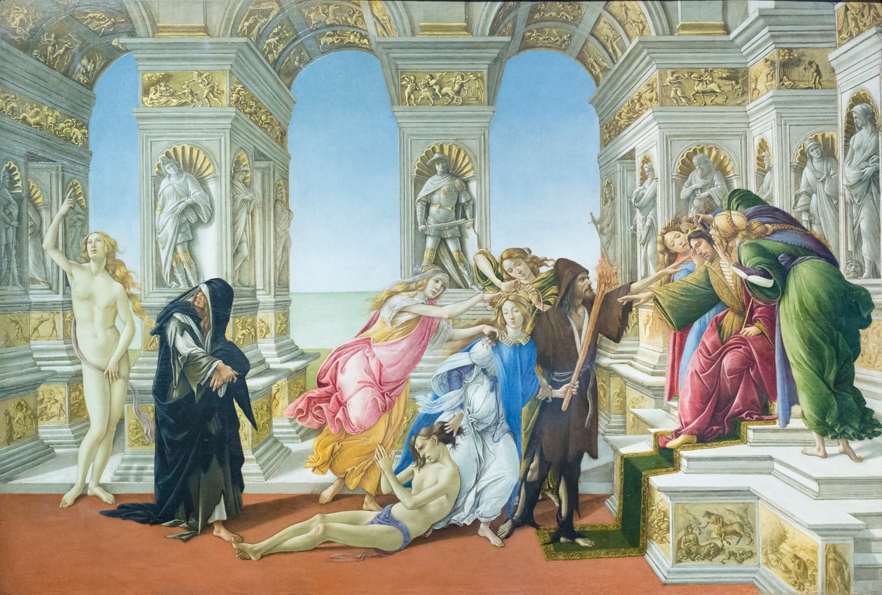 The Calumny of Apelles by Sandro Botticelli