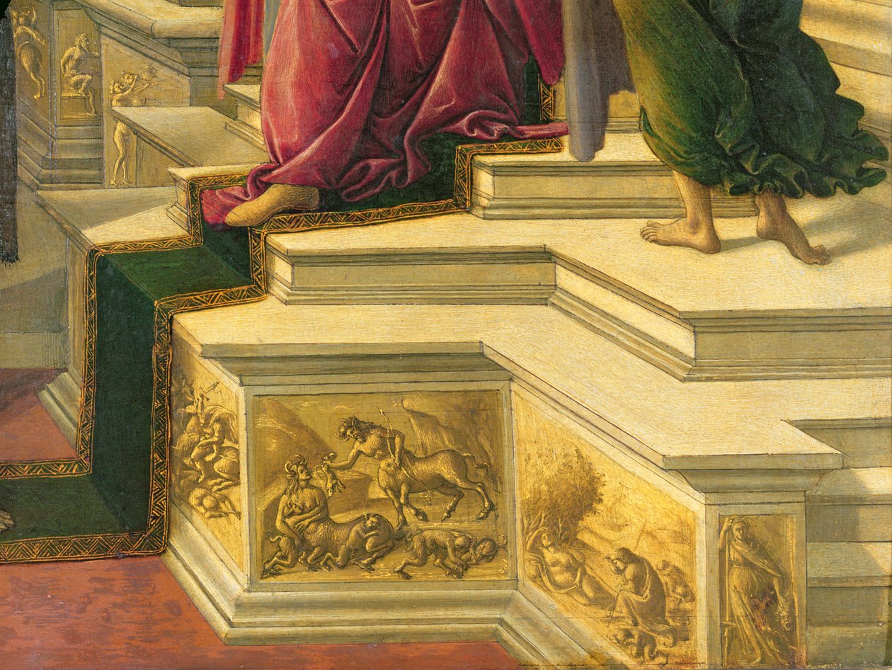 Calumny of Apelles (detail) by Sandro Botticelli