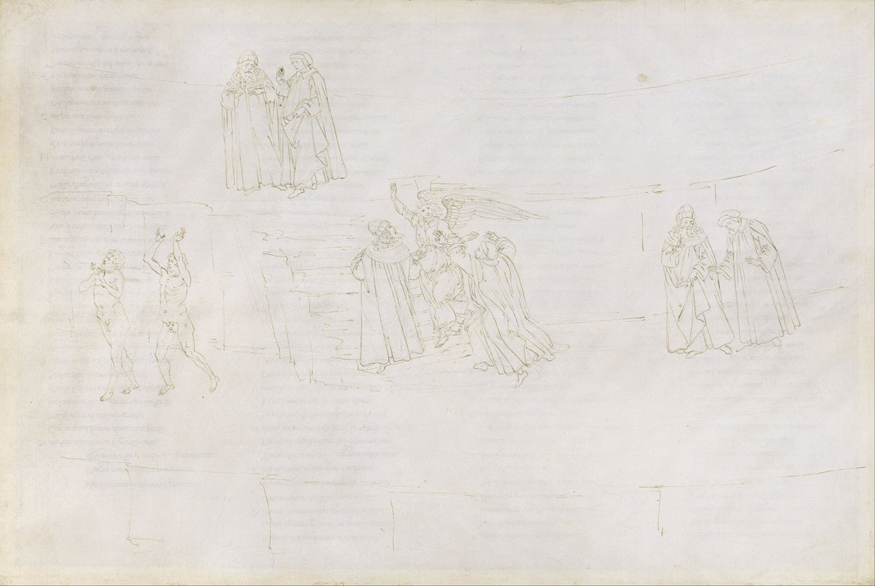 Illustration to the Divine Comedy by Dante Alighieri Purgatorio 17
