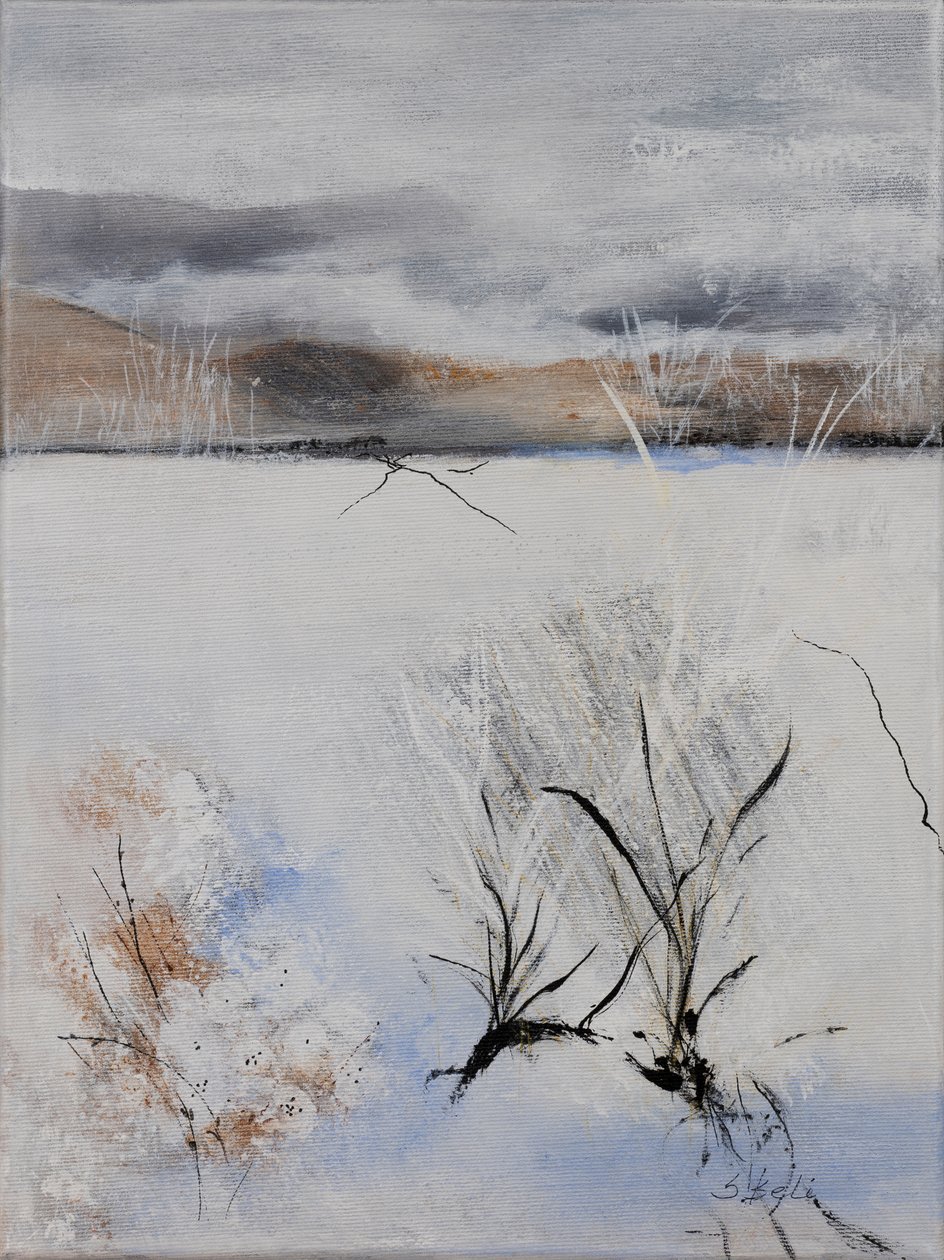 The Quiet of Winter, 2024 by Sandy Iseli: Fine art print
