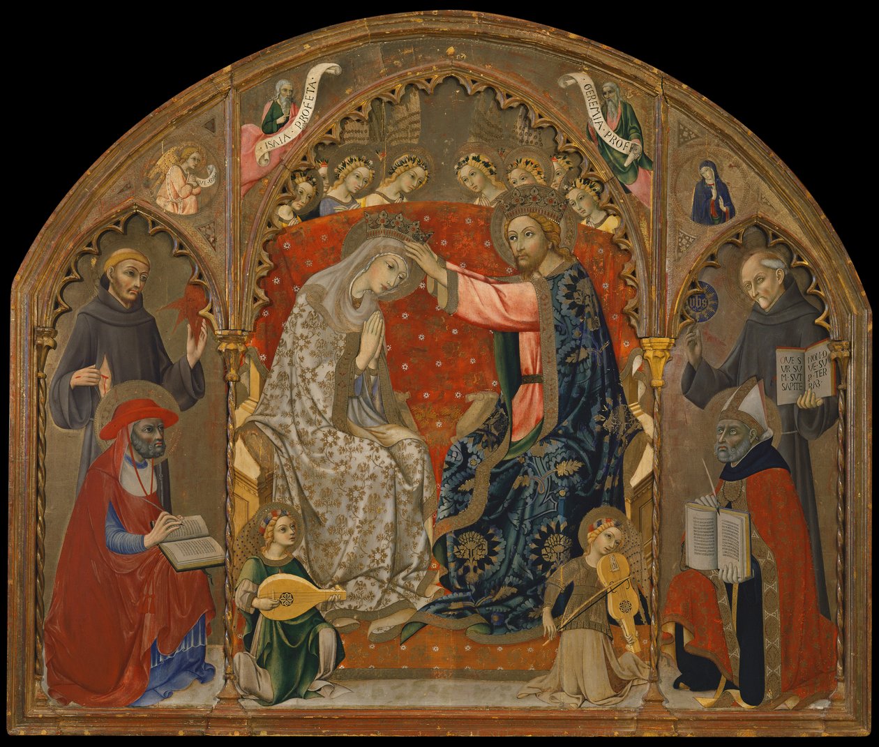 Coronation of the Virgin with Saints