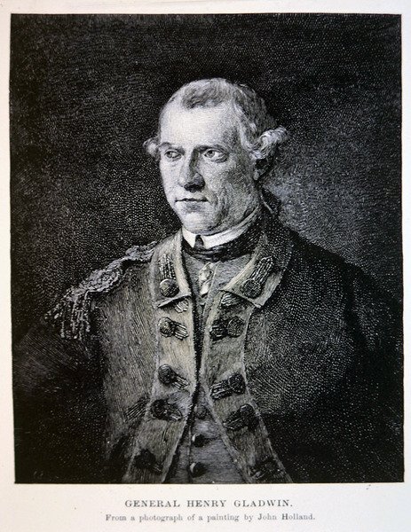General Henry Gladwin, from a photograph of a painting by John Holland