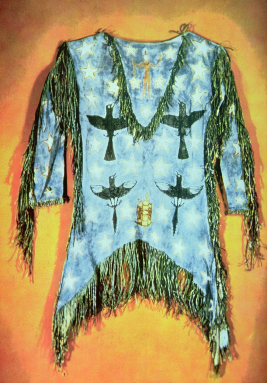 Ghost Dance Dress, Arapaho Tribe by School American