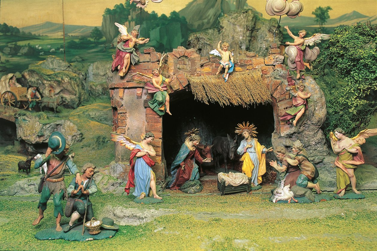 Nativity Scene by School Austrian: Buy fine art print