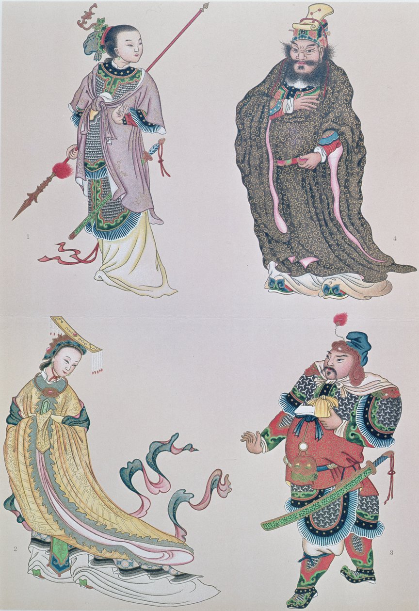 Heroes and Heroines of Chinese History, including Empress Wu