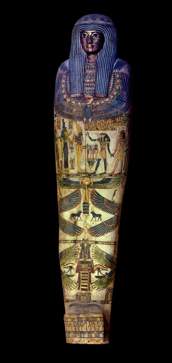 Egyptian Sarcophagus Art