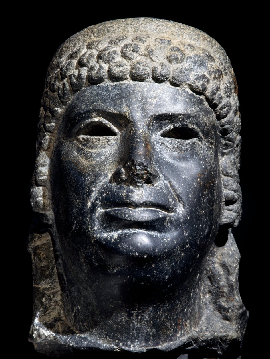 Head of Cleopatra III, basalt sculpture. Egyptian Civilisation ...