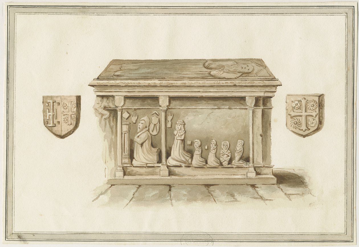 Tomb of Bishop Bentham, Eccleshall Church by School English