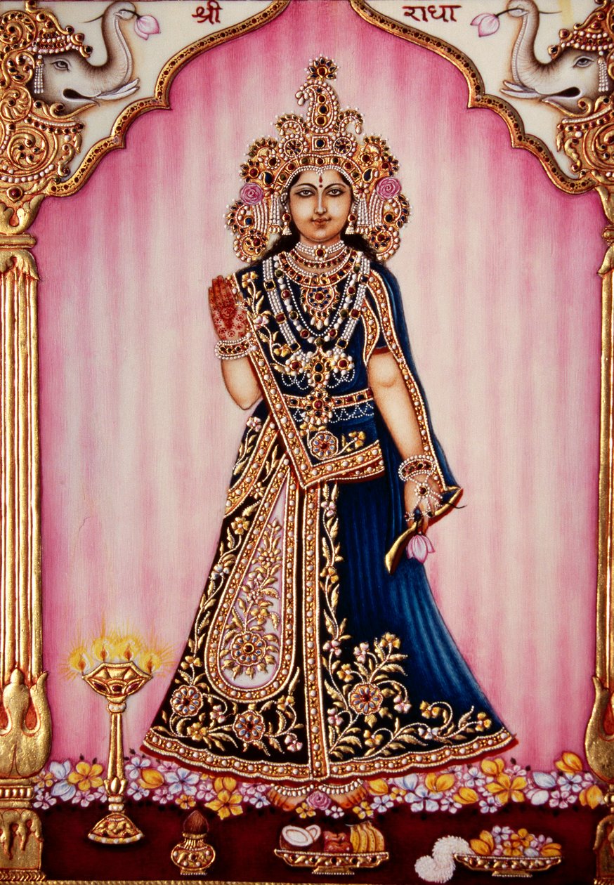 Goddess Radha by School Indian: Buy fine art print