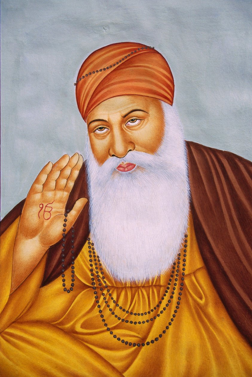 Lord Guru Nanak by School Indian: Buy fine art print