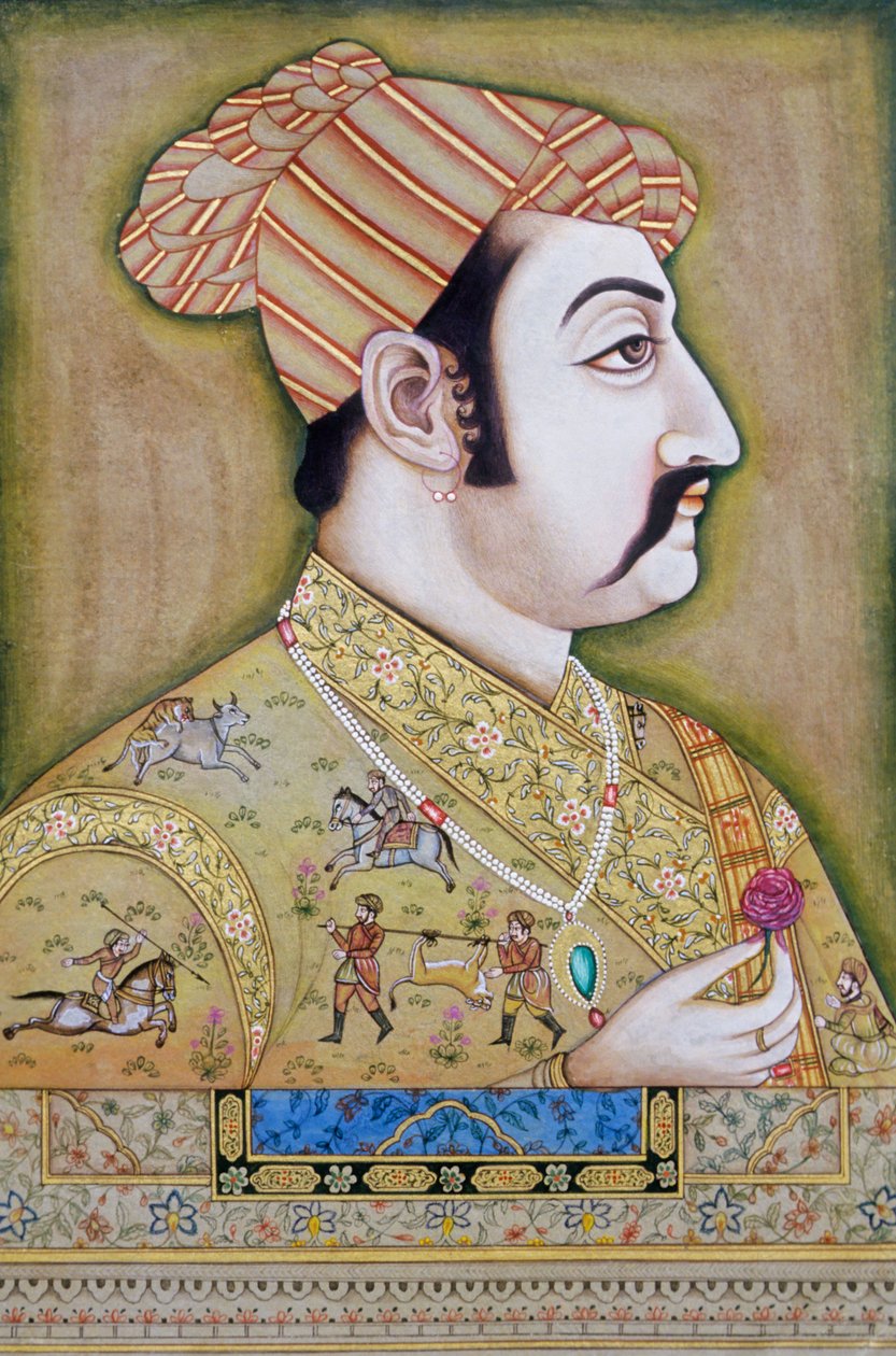 Akbar by School Indian: Highest-quality art reproduction