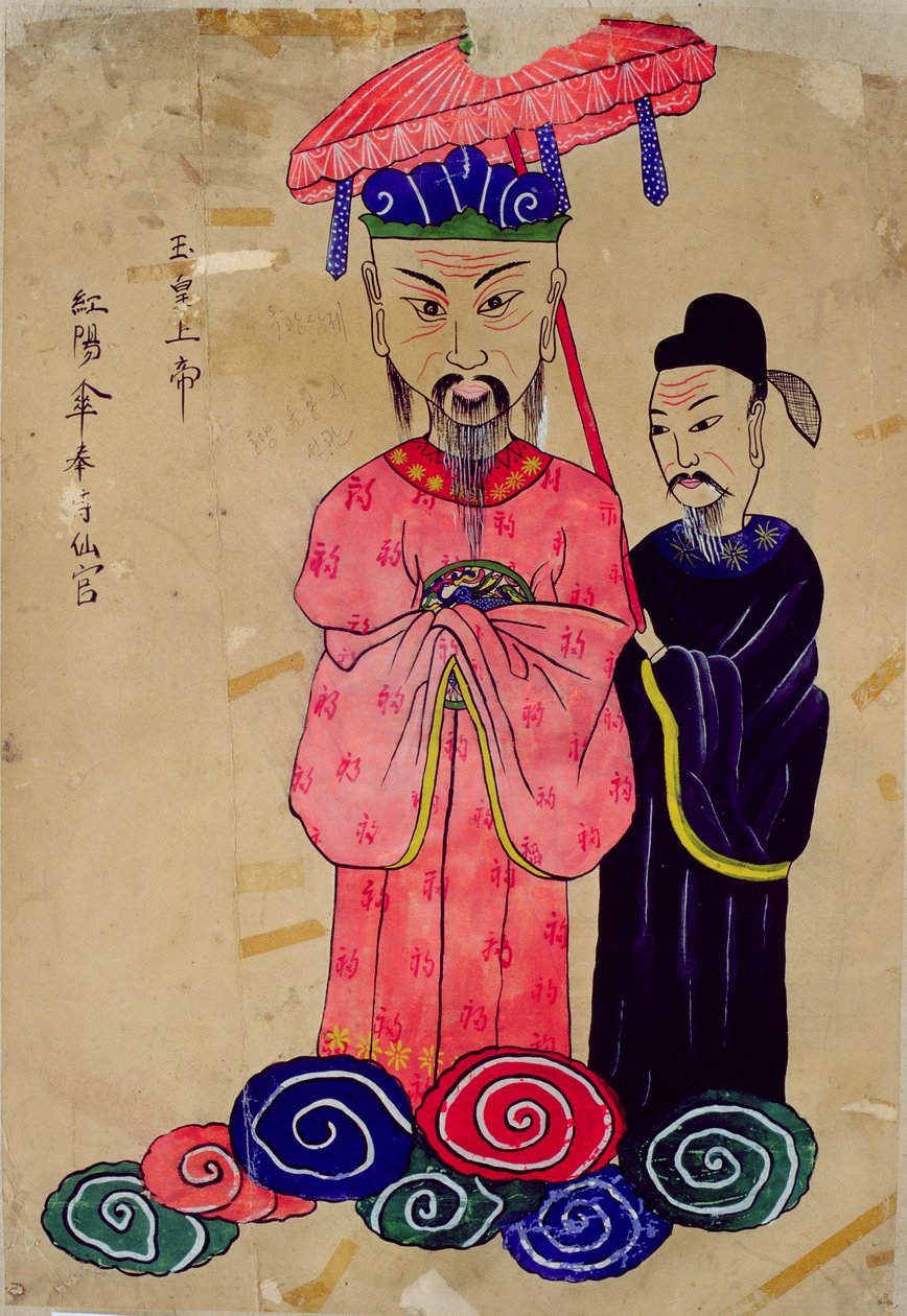 A Korean Deity or 'Okhwangsangje' by School Korean