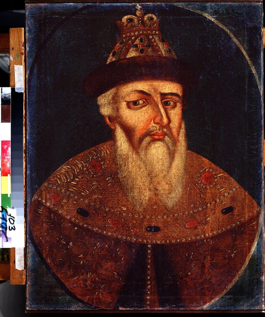 Ivan The Terrible Portrait Russia: Forever A Time Of Troubles