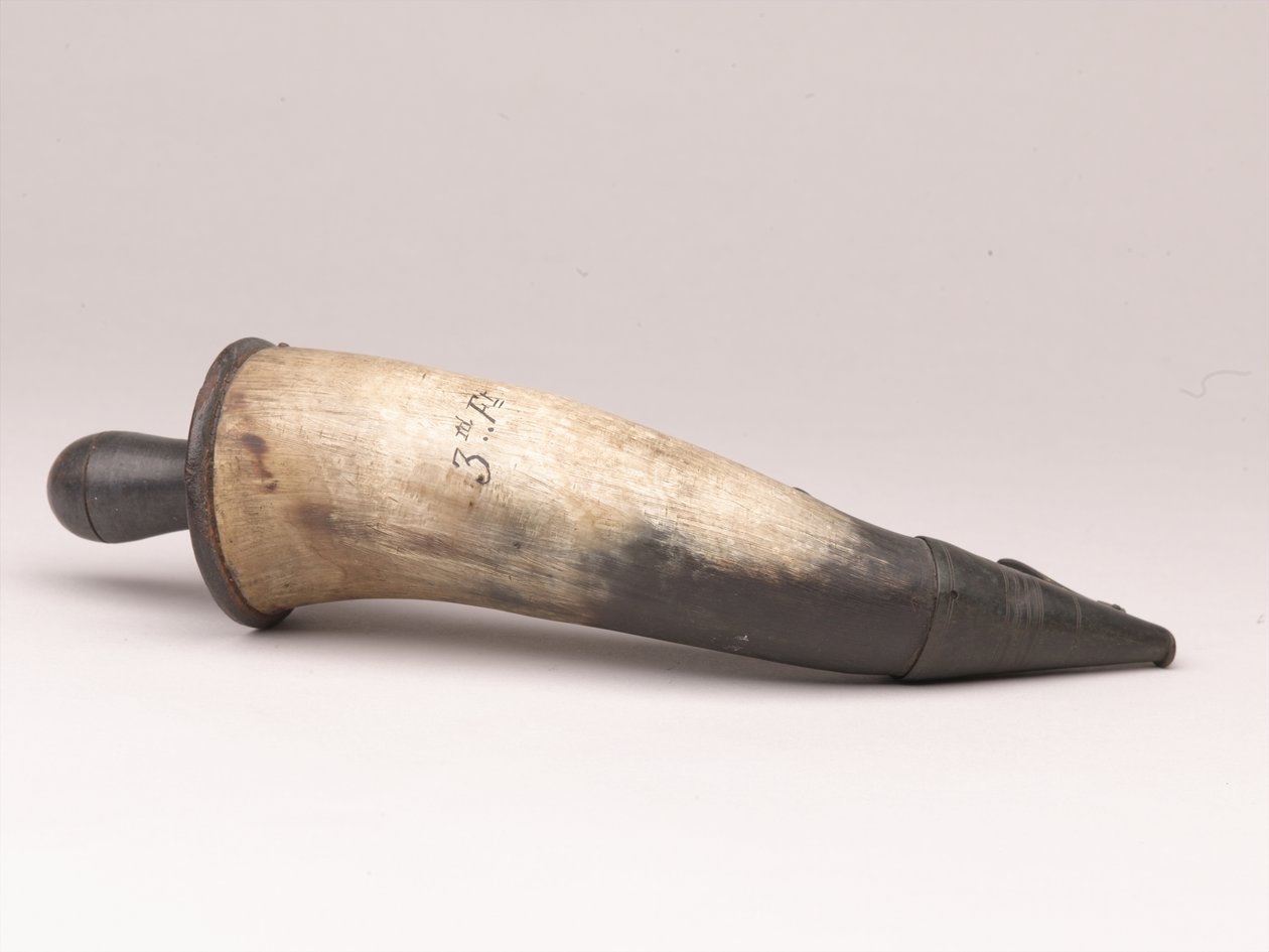 Powder horn, c.1775 by Scottish School: Buy fine art prints