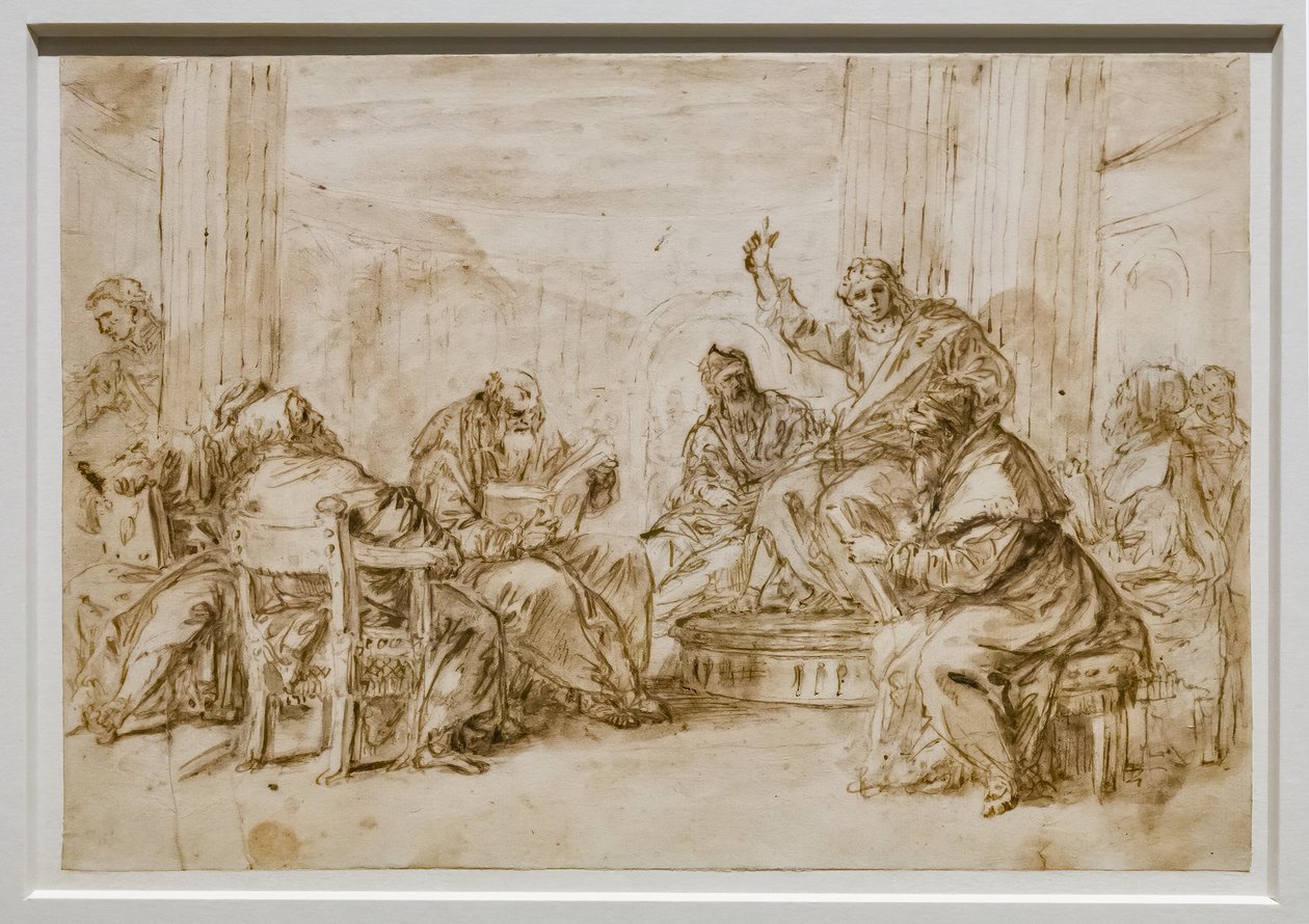Christ Among the Doctors by Sebastiano Ricci