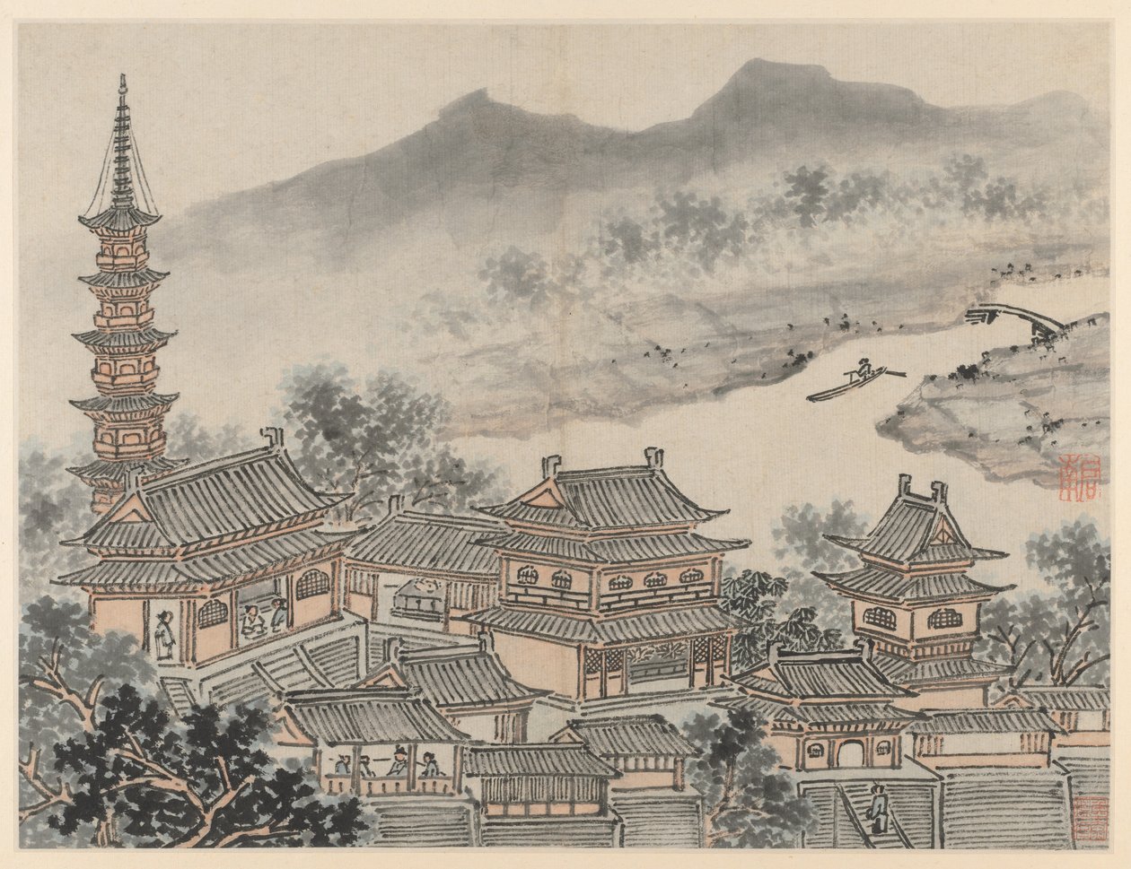 Twelve Views of Tiger Hill, Suzhou: The Thousand Buddha Hall and the ...