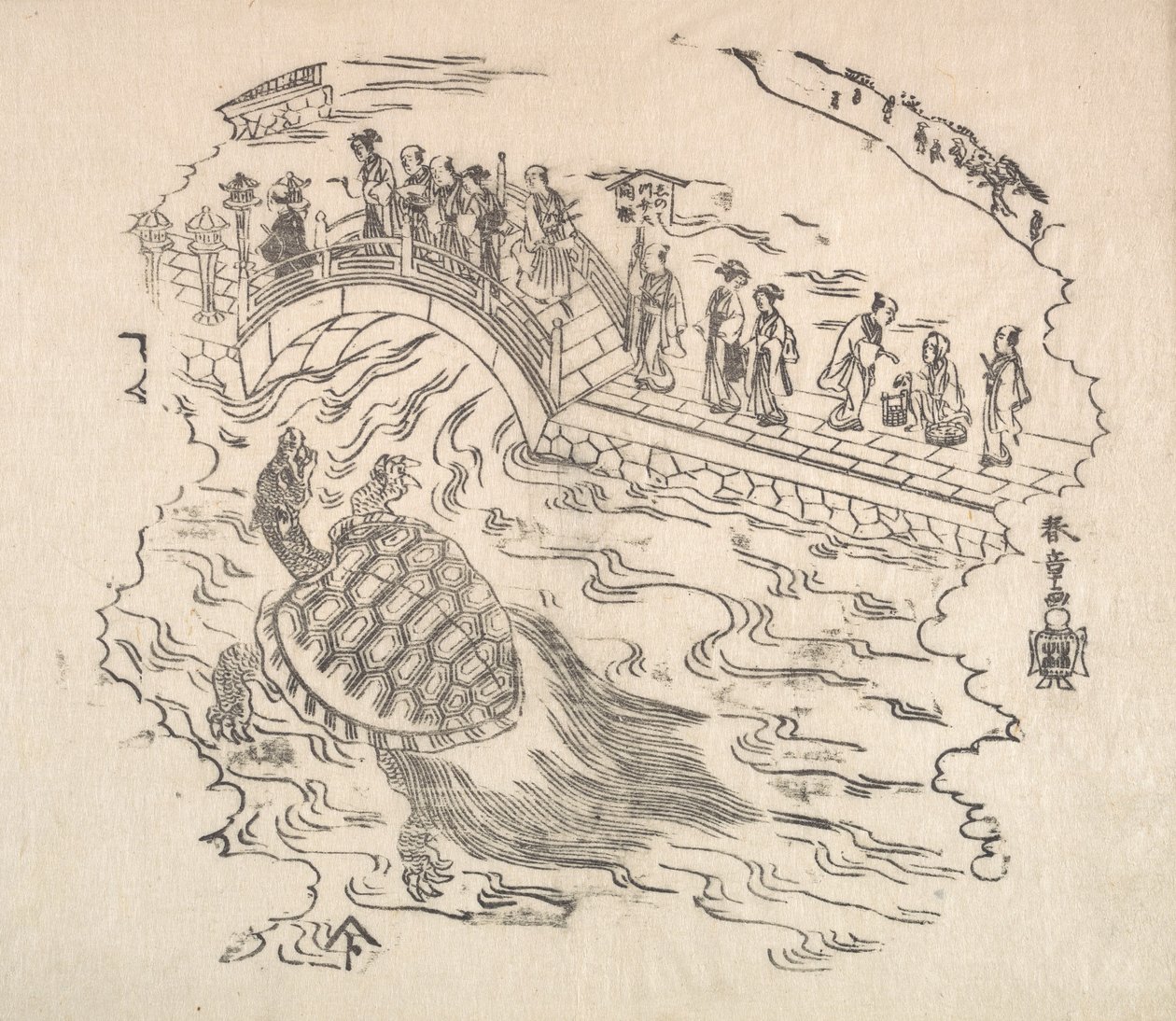 Ceremony of Worshipping Benten at Shinabazu Temple, 18th century