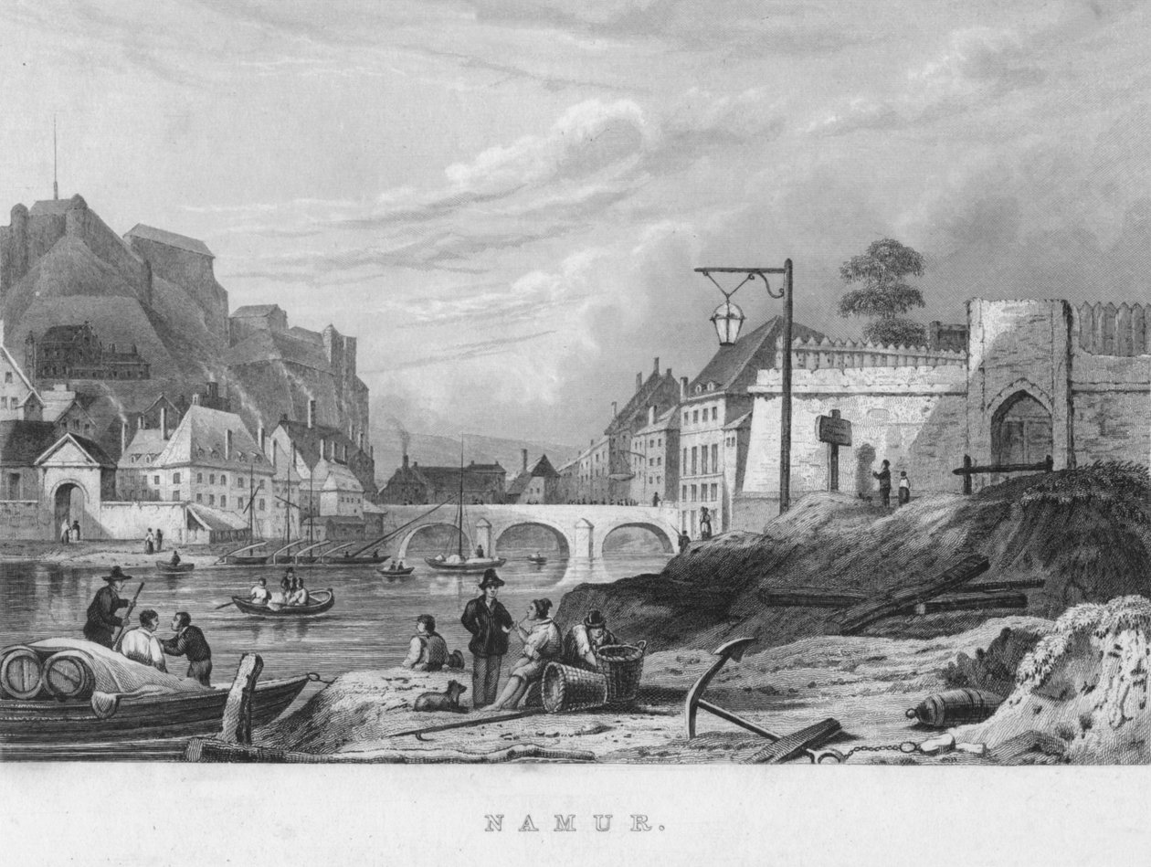 Namur, 1850 by Shury and Son: Buy fine art print