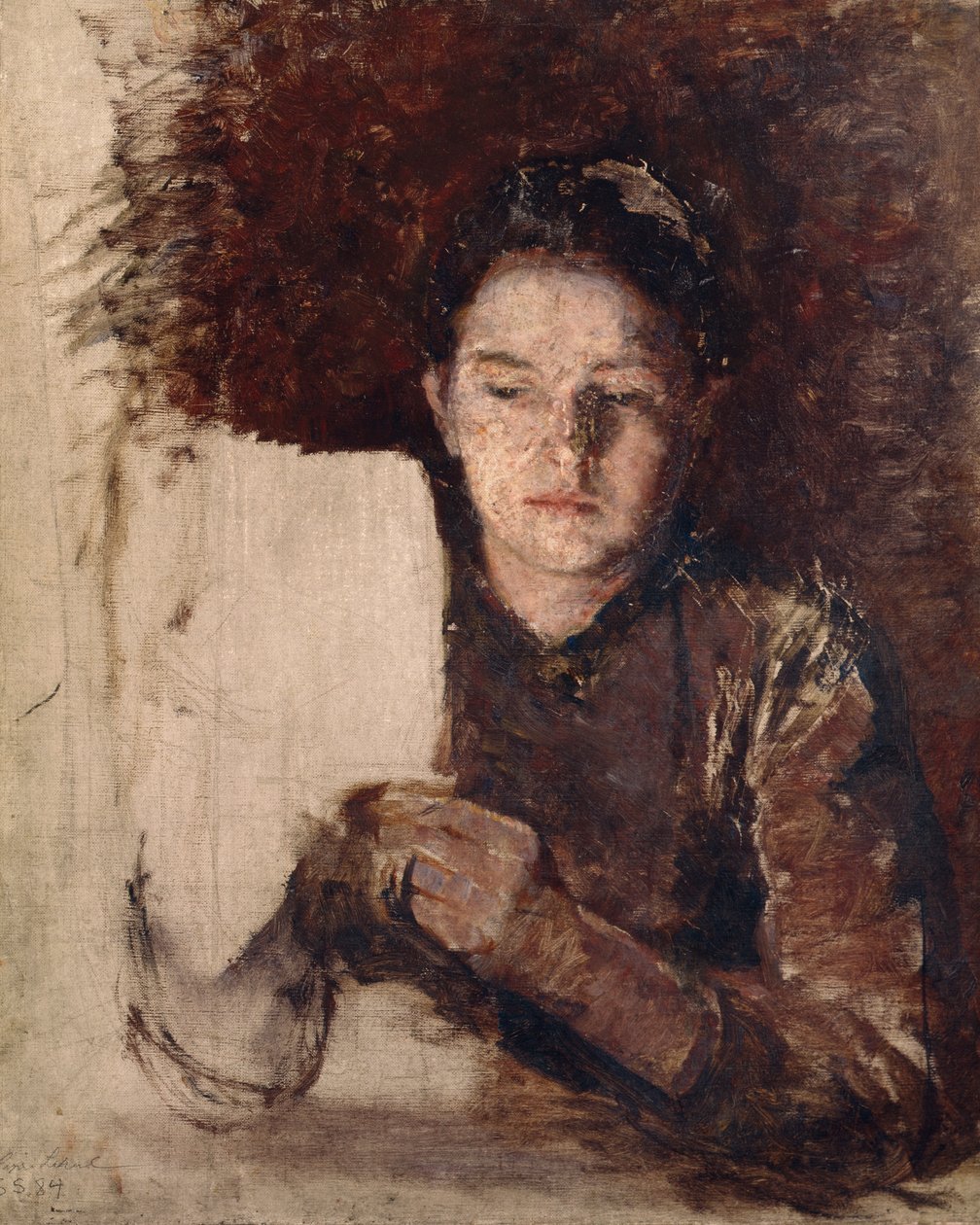 Light Study by Signe Scheel: High-quality fine art print