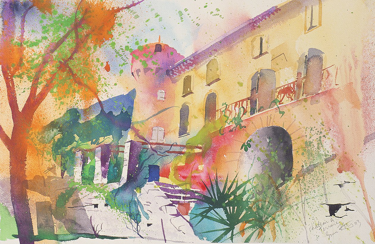 Chateau and Terrace, 2003 by Simon Fletcher