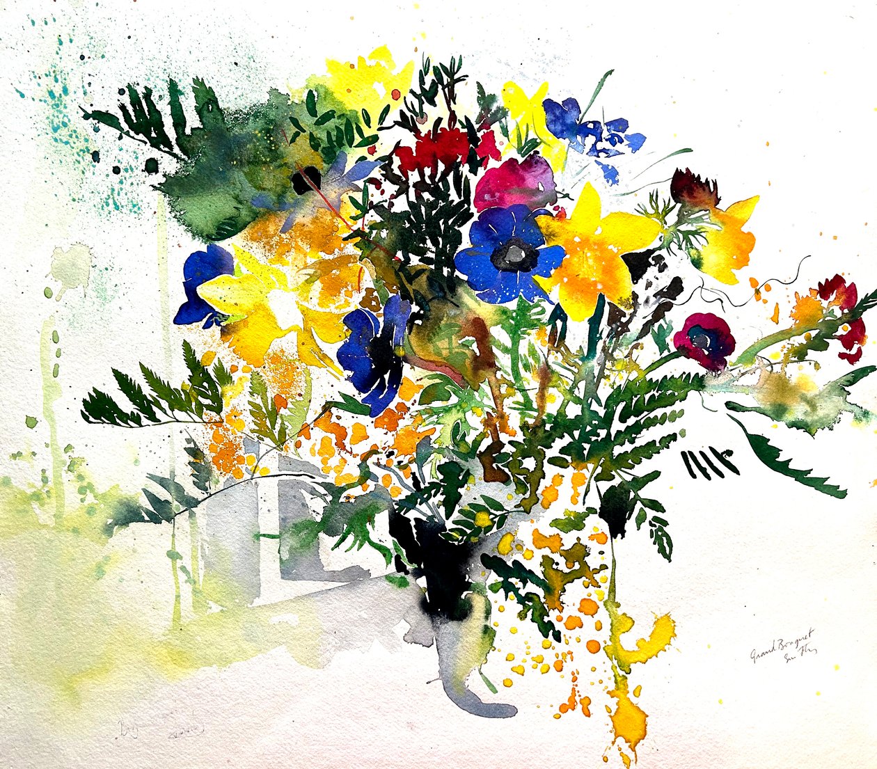 Grand Bouquet, 2005 by Simon Fletcher: Buy fine art print