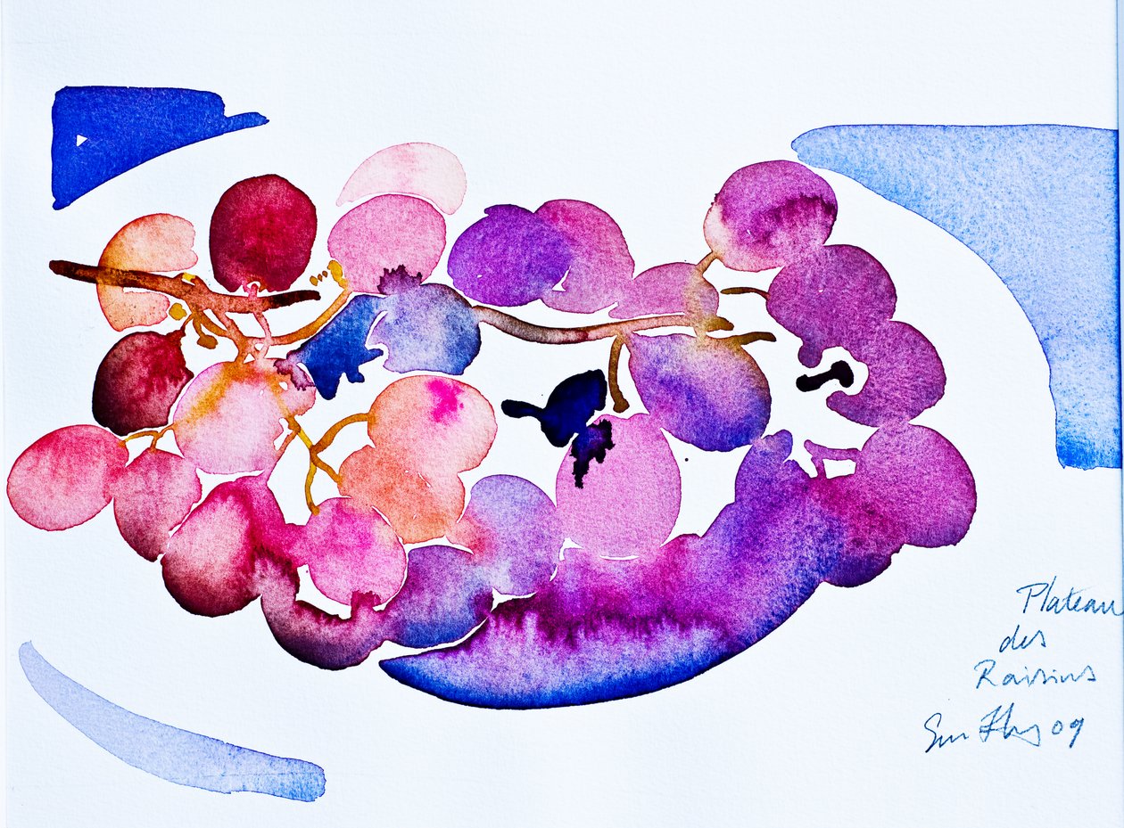 Plateau des Raisins by Simon Fletcher: Buy fine art print