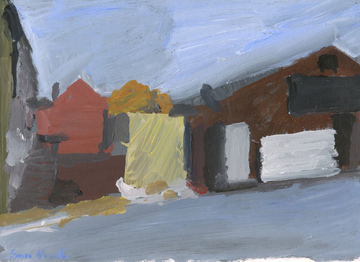Electricity substation and old buildings no 2