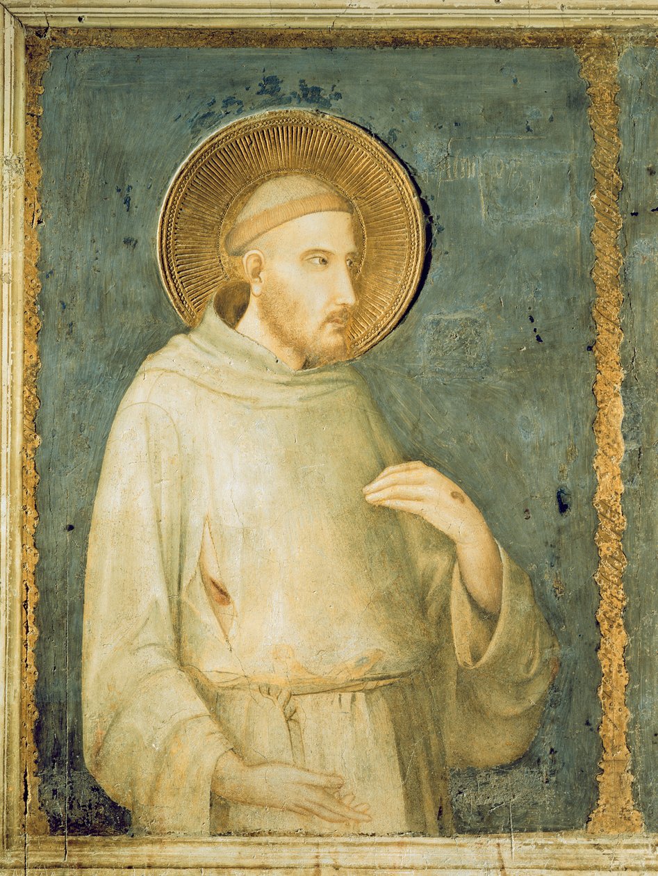 Saint Francis, 1318 by Simone Martini: Buy fine art print